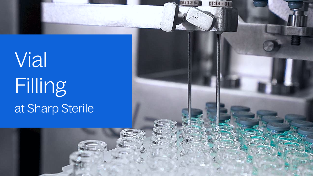 Vial Filling on Semi-Automated Filling Line | Sharp Services