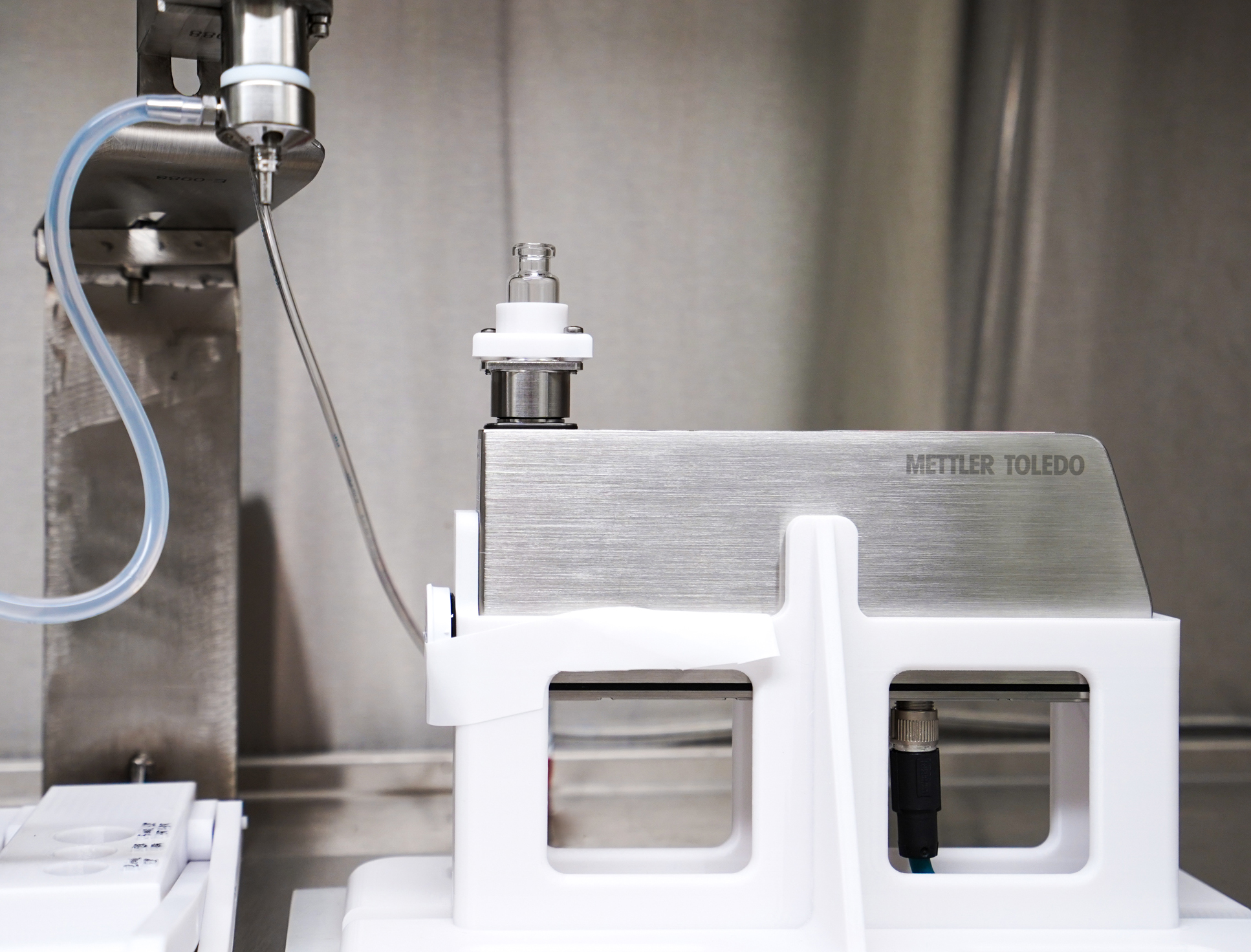 Non-destructive weight checks added to low loss fill process